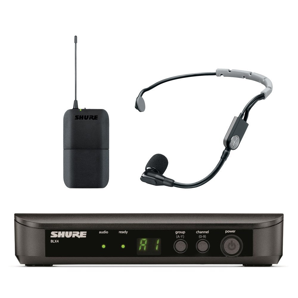 SHURE BLX14S35 WIRELESS HEADWORN MIC SYSTEM WITH SM35 HEADSET – JD's Sound & Lighting PTY LTD