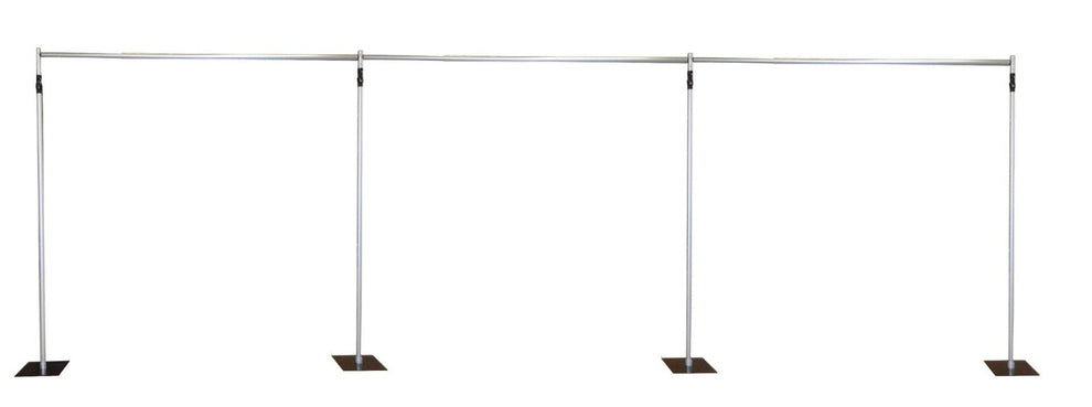 3M X 9M WIDE ALUMINIUM PIPE AND DRAPE SUPPORT SYSTEM / WEDDING EVENT B ...