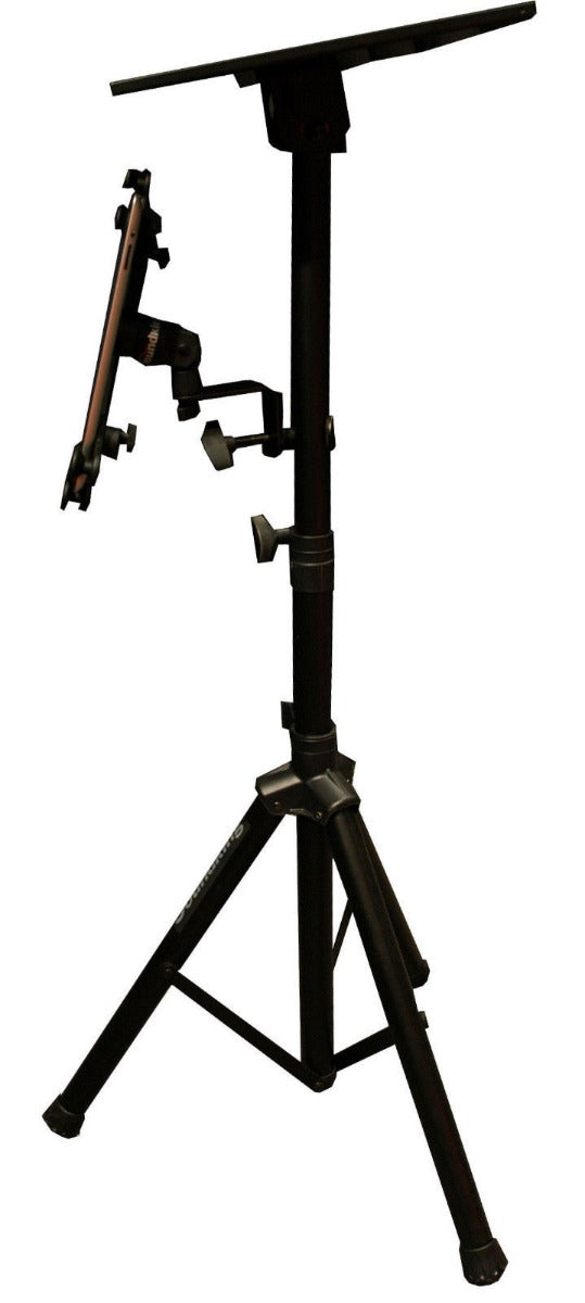 Soundking DF136 tripod laptop stand, projector stand with iPad holder ...