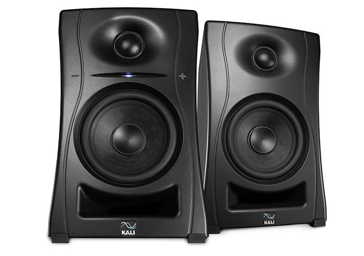 Kali Audio LP-UNF White 2-Way Studio Monitors 4"+1". Bluetooth Onboard ...