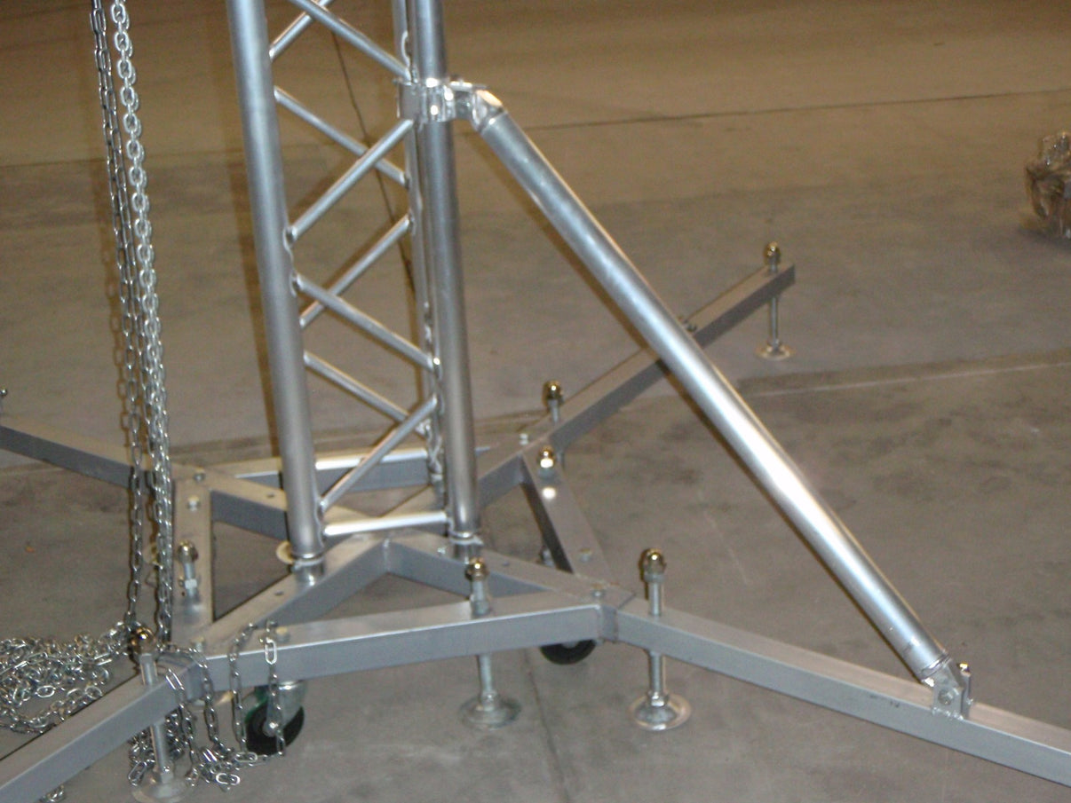 4m truss tower - 290mm box truss with chain block – JD's Sound ...