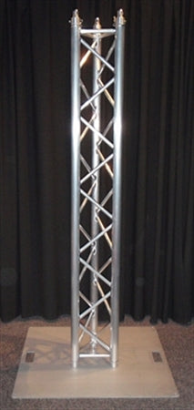 Truss stand - tri truss upright with 600mm steel base plate – JD's ...